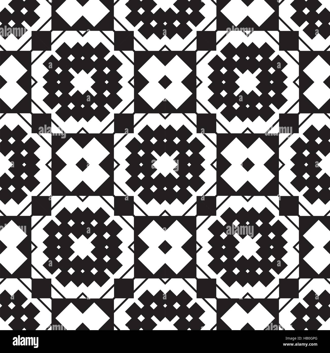 Abstract diagonal square mosaic pattern Cut Out Stock Images & Pictures ...