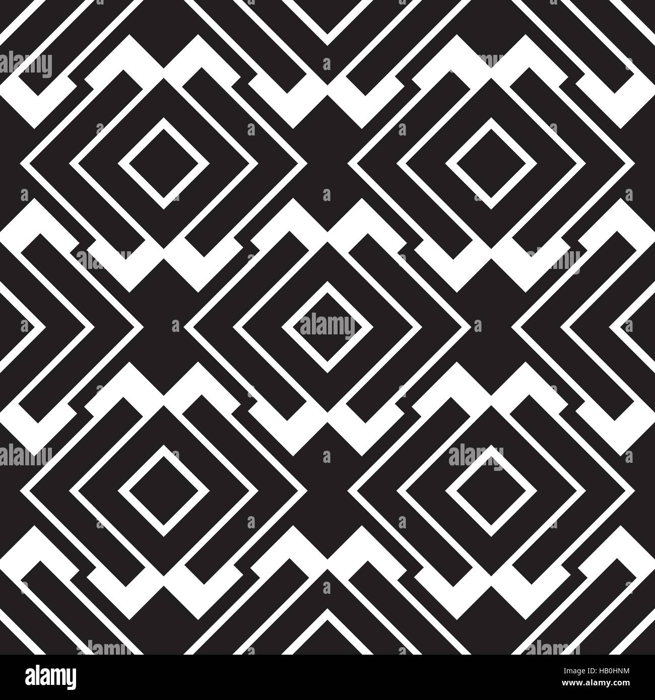Vector seamless pattern. Modern geometric texture, abstract back Stock ...