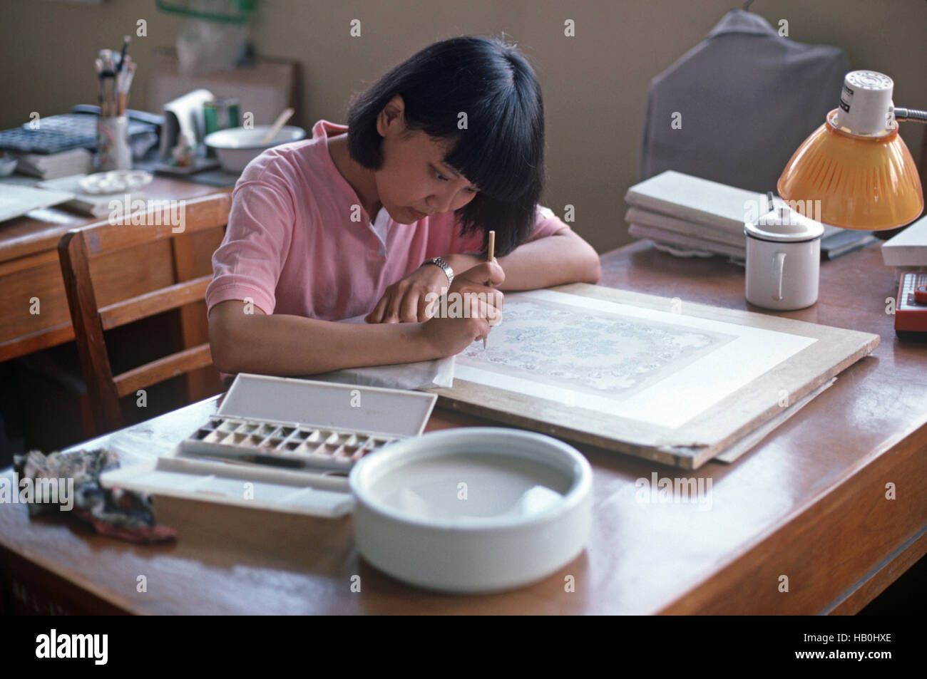 Shanghai Carpet factory, carpet pattern designers, Shanghai, China ...