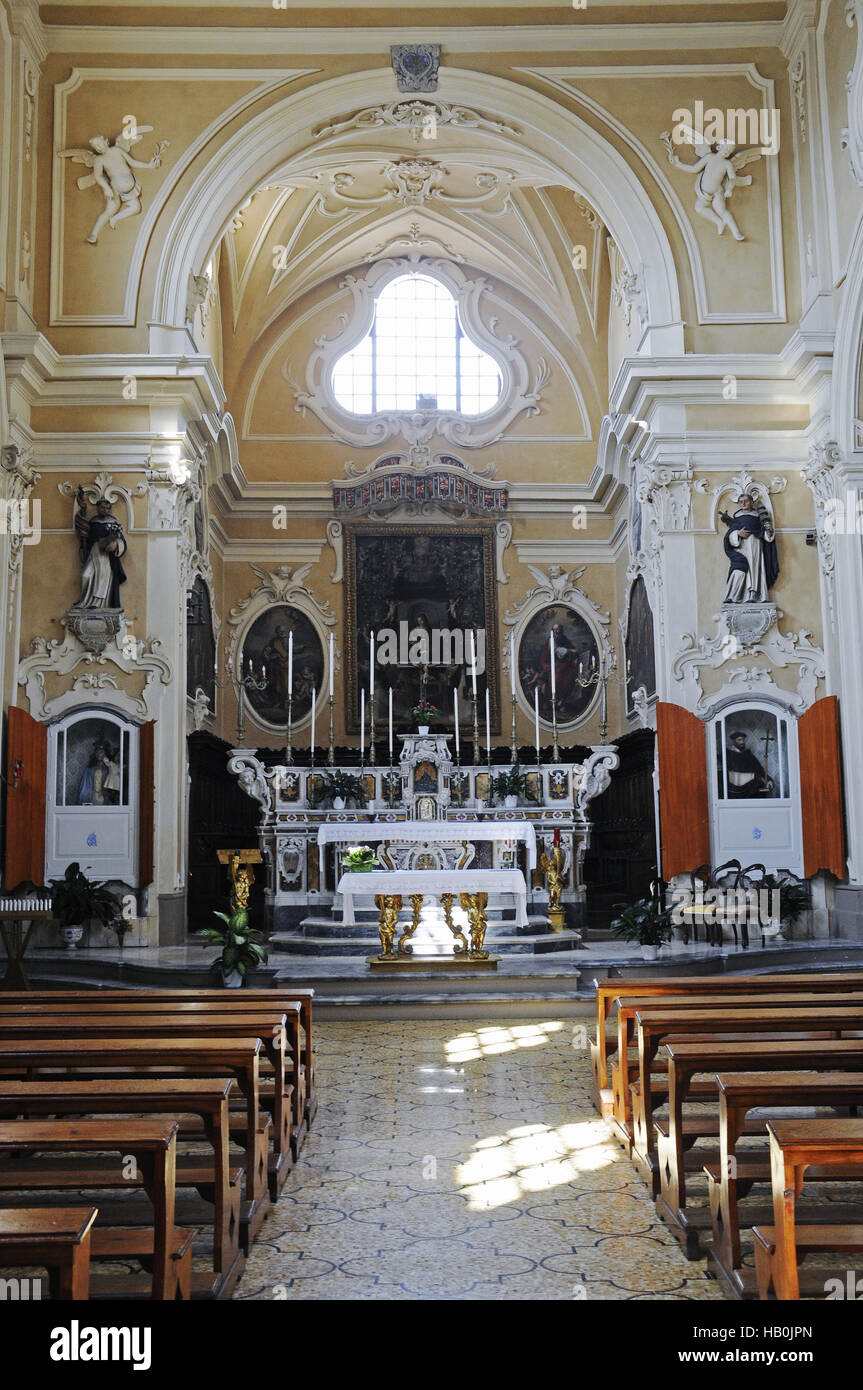 San Domenico, church, Tricase, Italy Stock Photo - Alamy