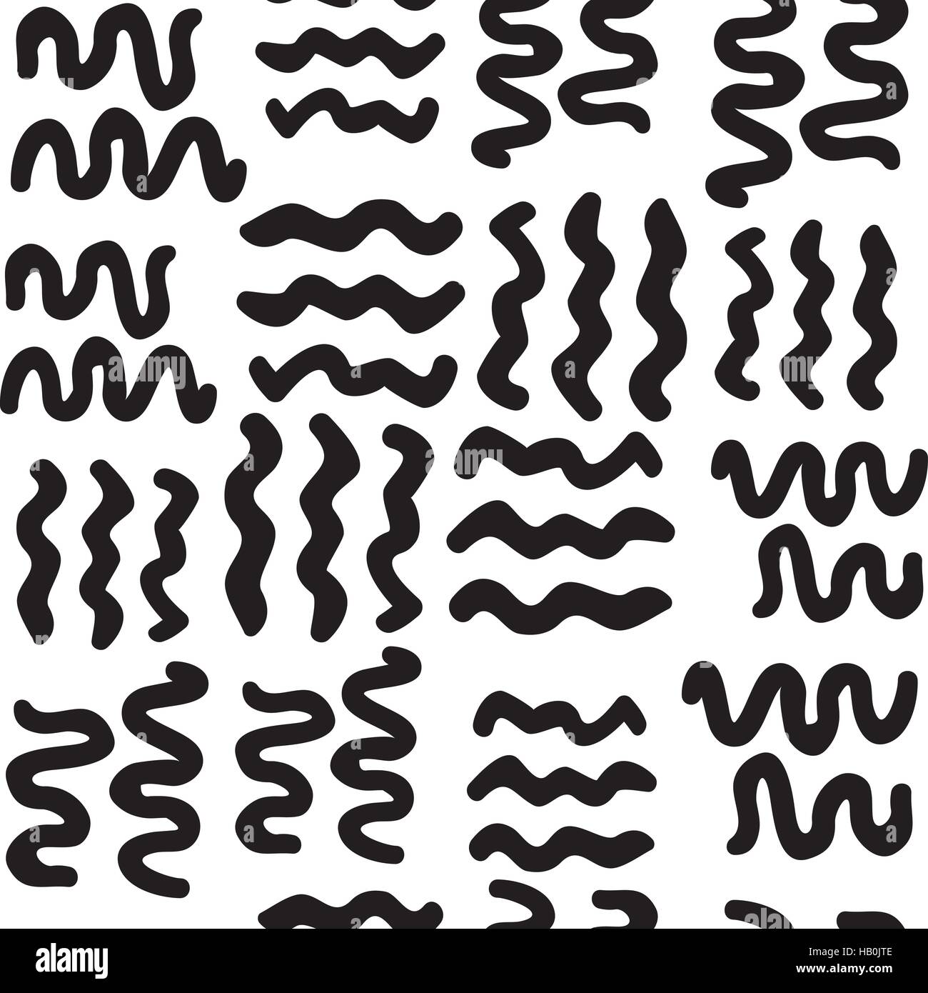 Wavy stroke Stock Vector Images - Alamy