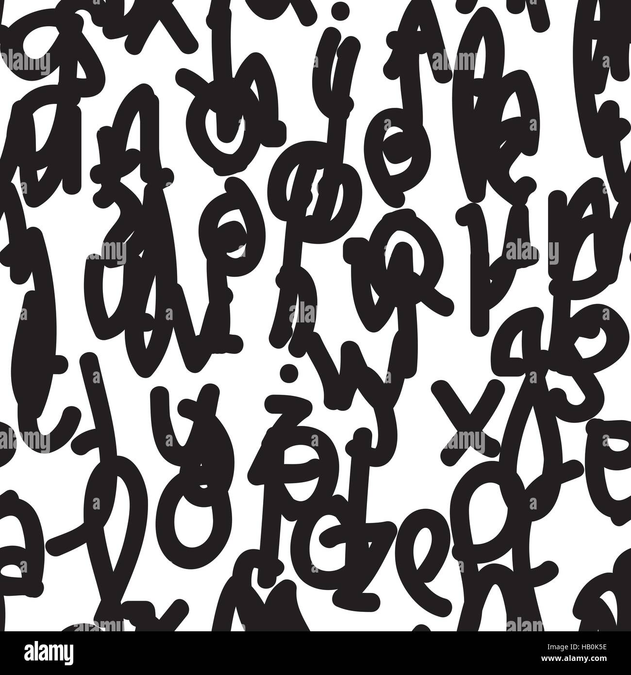 Hand painted alphabet hi-res stock photography and images - Alamy