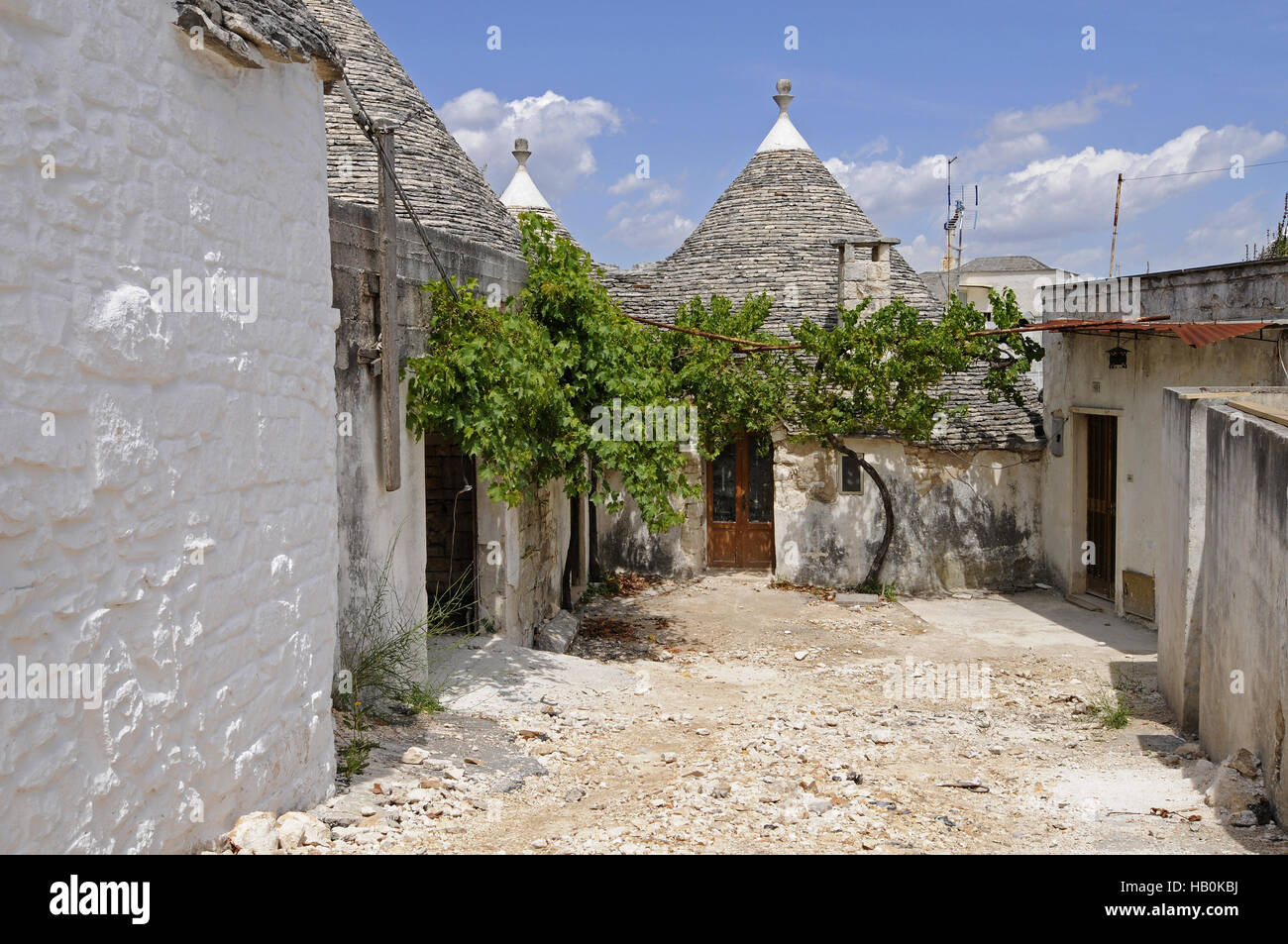 Trullo houses, Alberobello, Apulia, Italy Stock Photo - Alamy