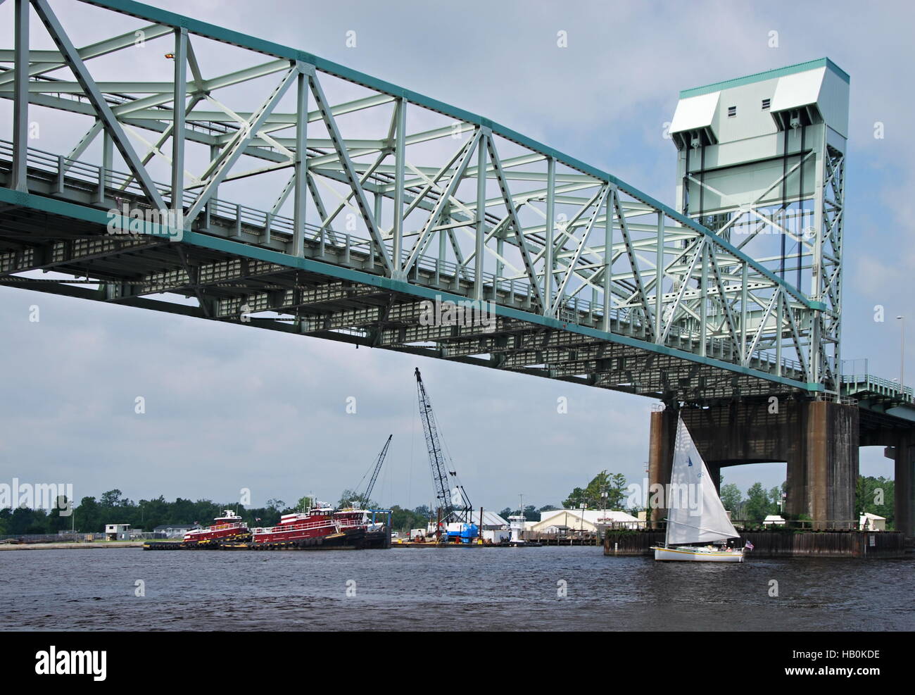 Wilmington North Carolina Bridge High Resolution Stock Photography and ...