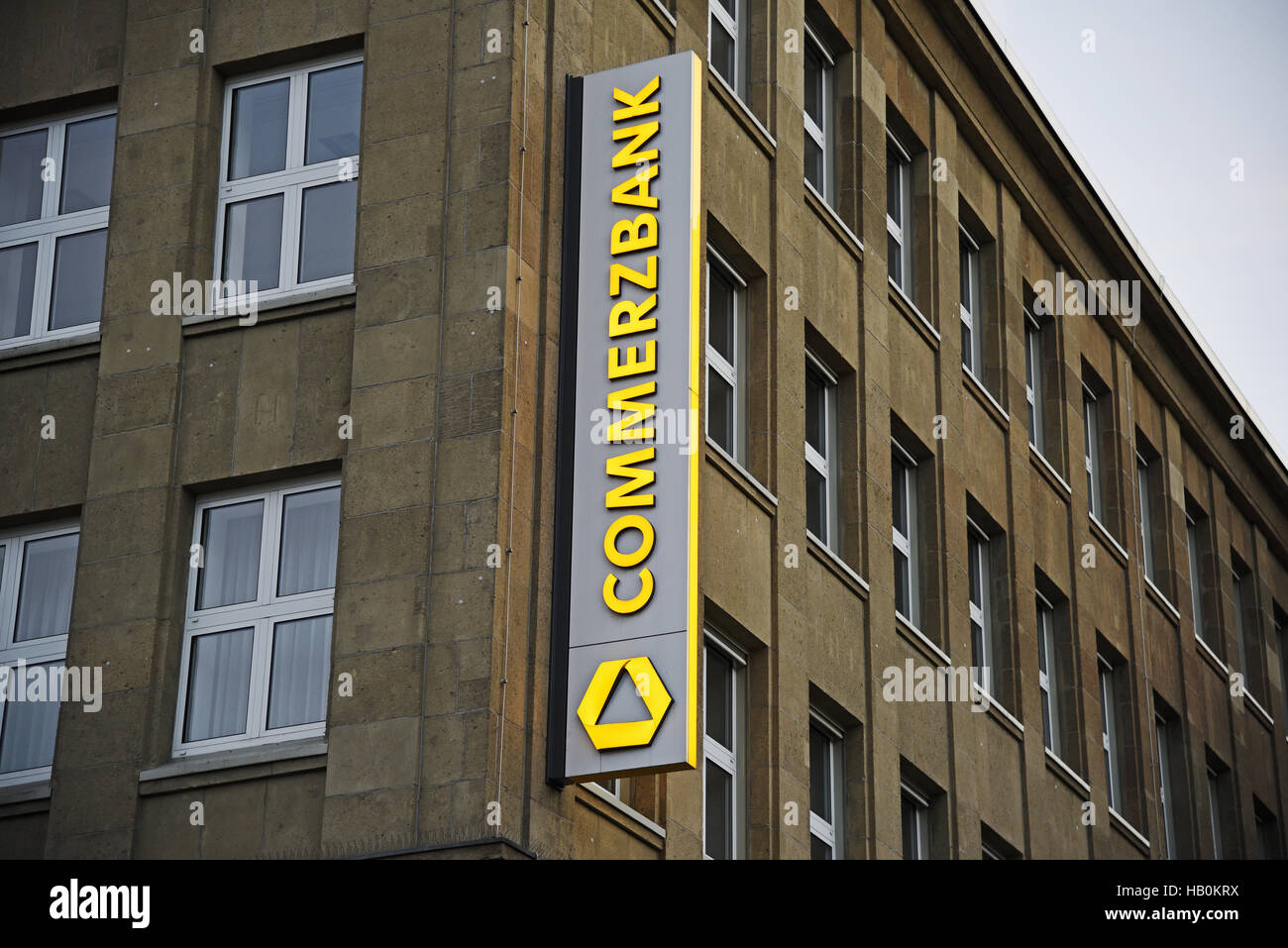 Commerzbank, Logo, Dortmund, Germany Stock Photo - Alamy