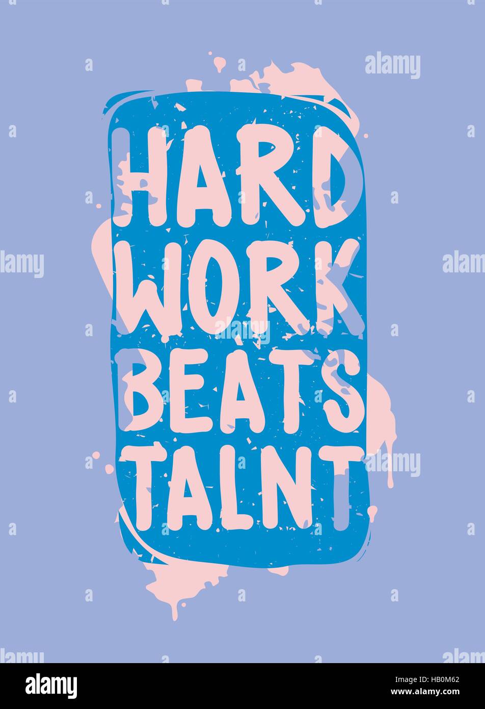 Banner text work hard Stock Vector Images - Alamy