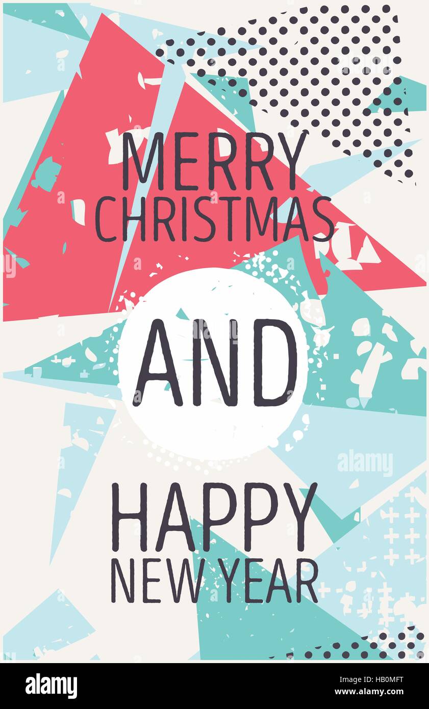 Marry christmas new year Stock Vector Images - Alamy