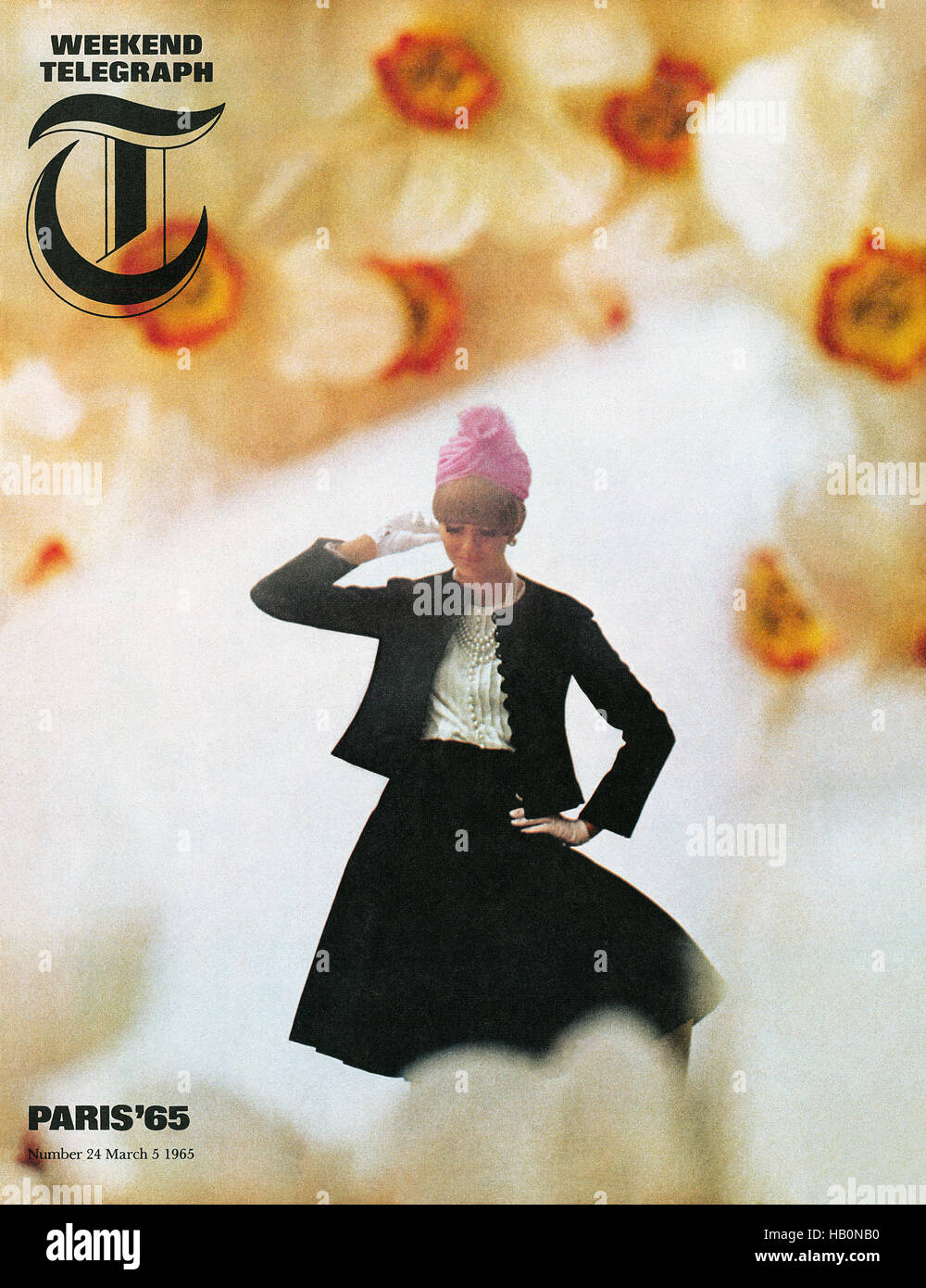Front cover of the Weekend Telegraph magazine for 24th March 1965 Stock ...