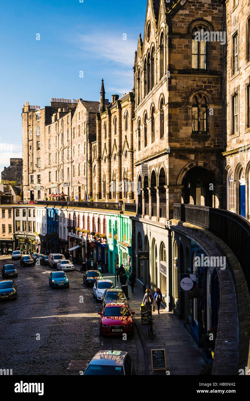 Victoria street scottish architecture hi-res stock photography and ...