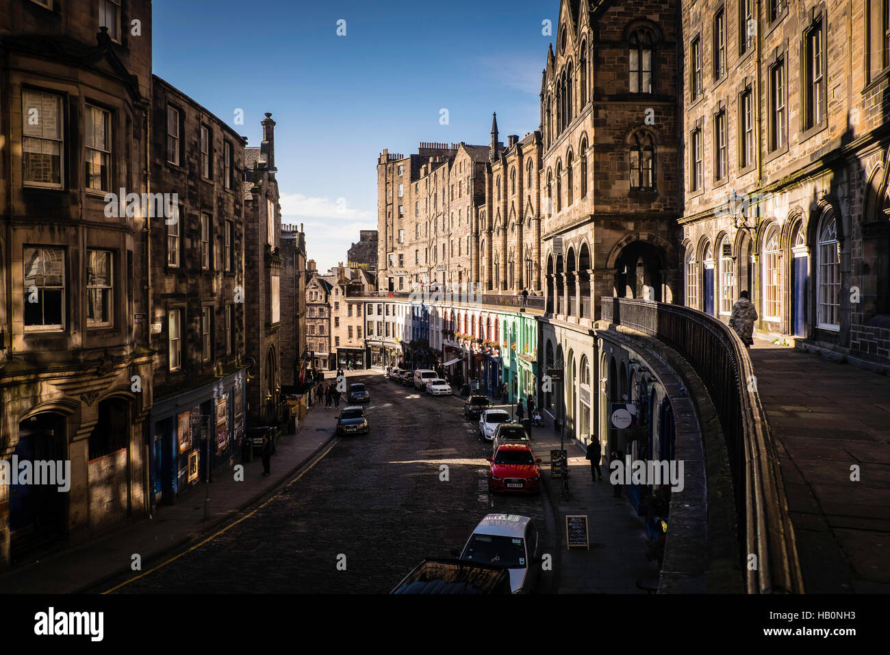 Victoria street scottish architecture hi-res stock photography and ...