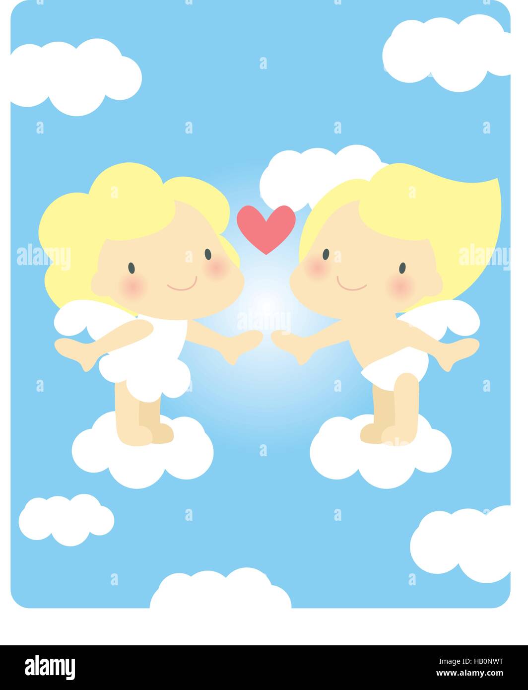 Angel of love paintings hi-res stock photography and images - Alamy