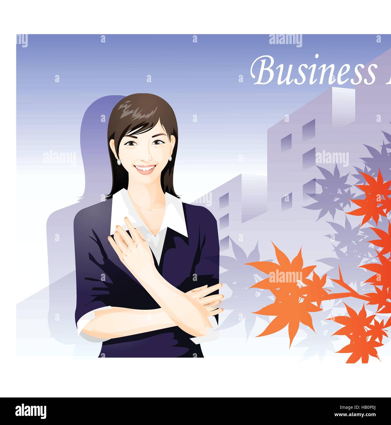 Business Illustration Painting Stock Vector Image & Art - Alamy