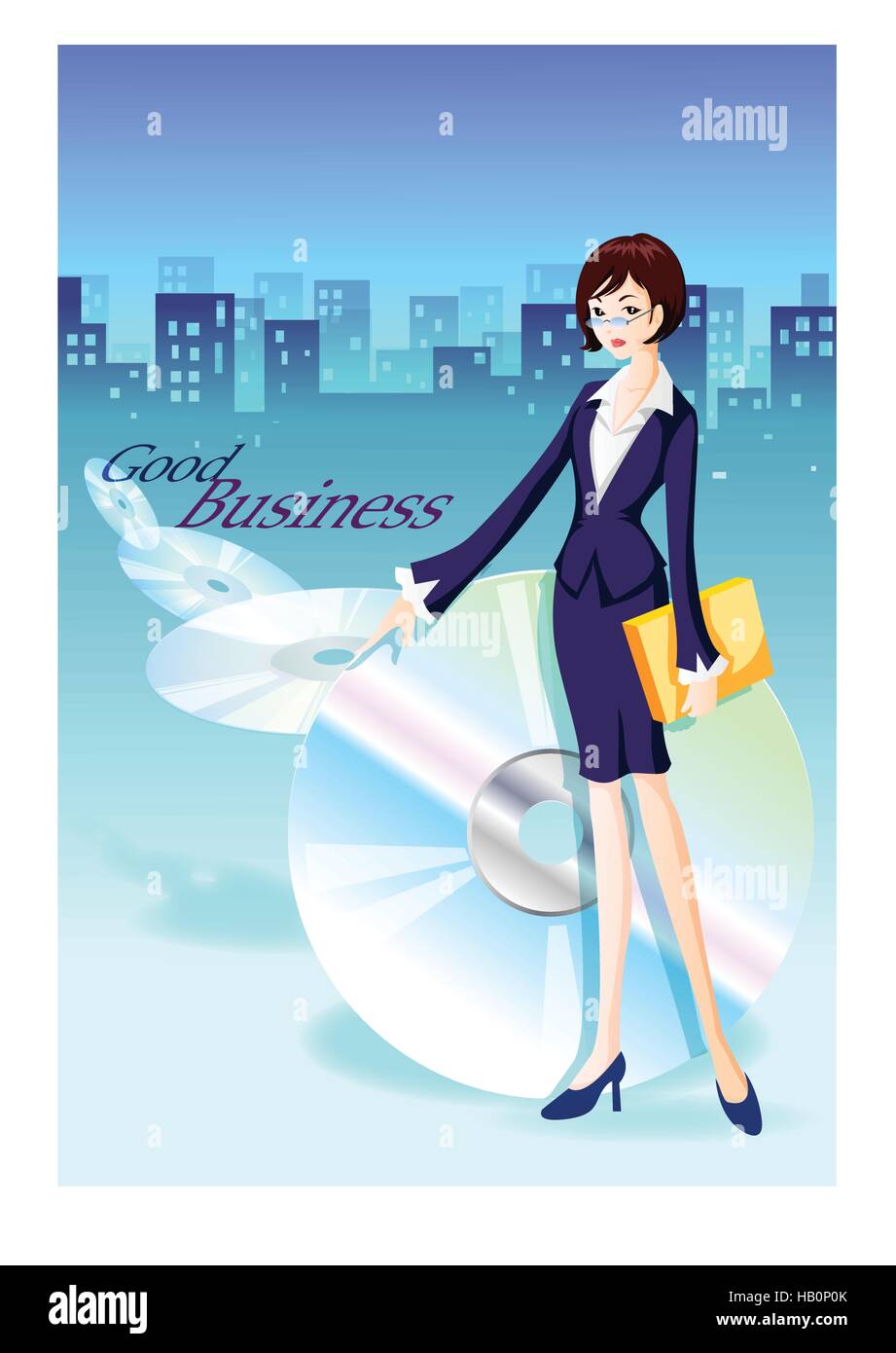 Business Illustration Painting Stock Vector Image & Art - Alamy