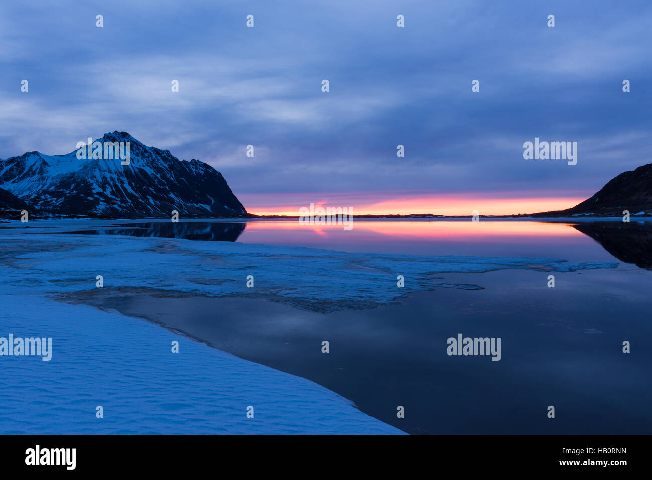 Lofoten fjord hi-res stock photography and images - Alamy