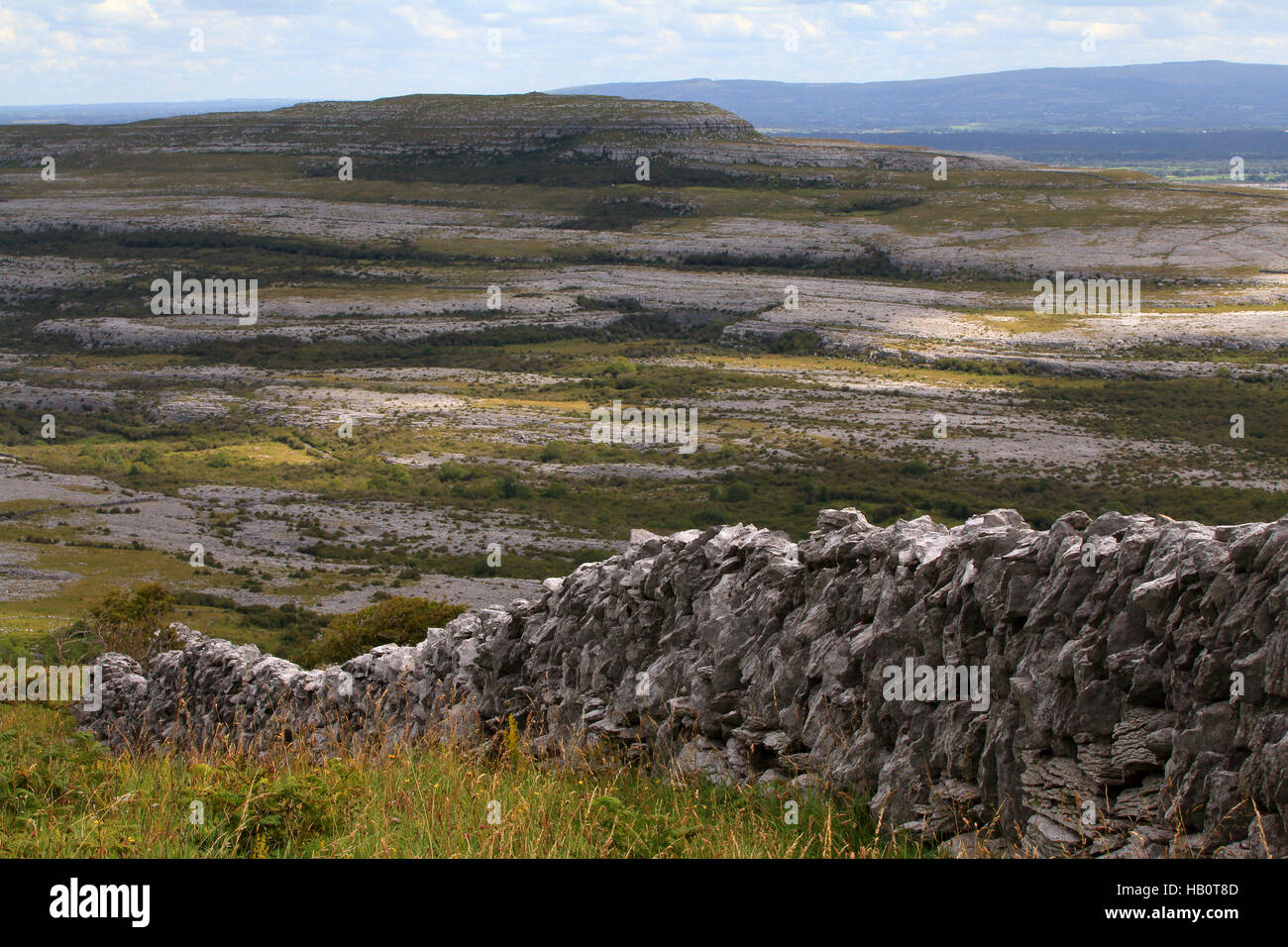 Burren landscape, County Clare, Ireland Stock Photo - Alamy