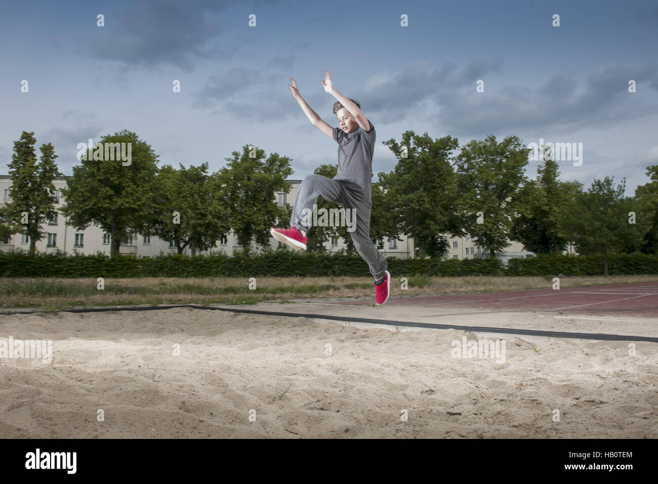 hands up and jumping Stock Photo - Alamy