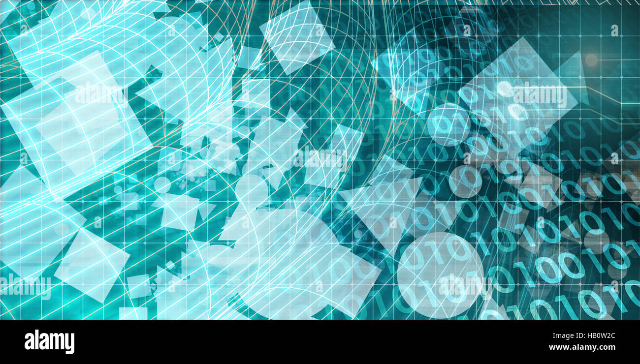 Random Shapes Background Scattered on a Design Grid Background Stock ...