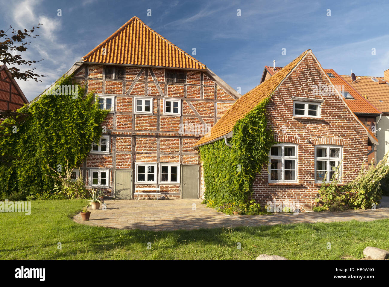 Deutsches Haus in Rehna, Germany Stock Photo - Alamy