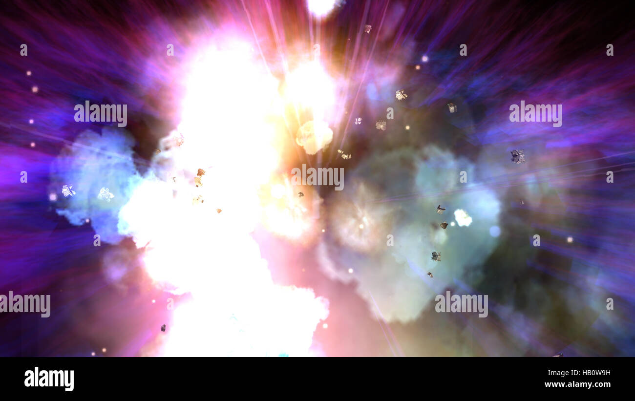 Digital explosion hi-res stock photography and images - Alamy