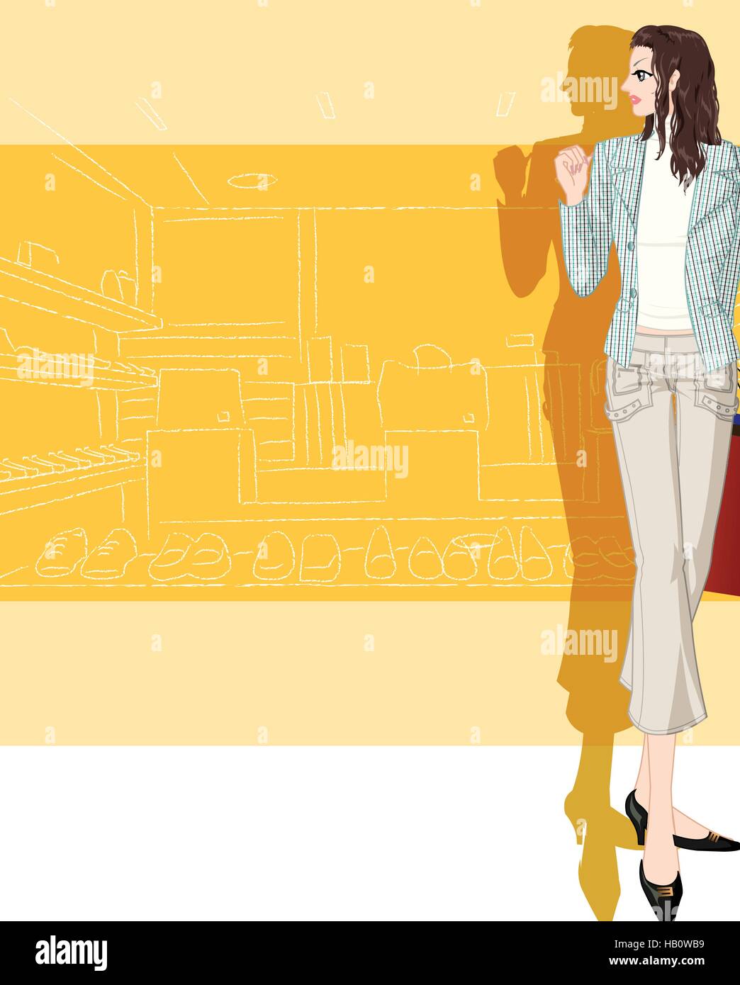 Business Illustration Painting Stock Vector Image & Art - Alamy