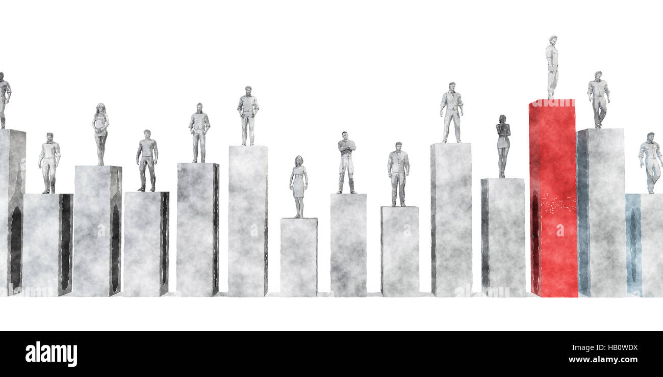 Business Pioneer and Market Industry Leader as a Concept Stock Photo ...