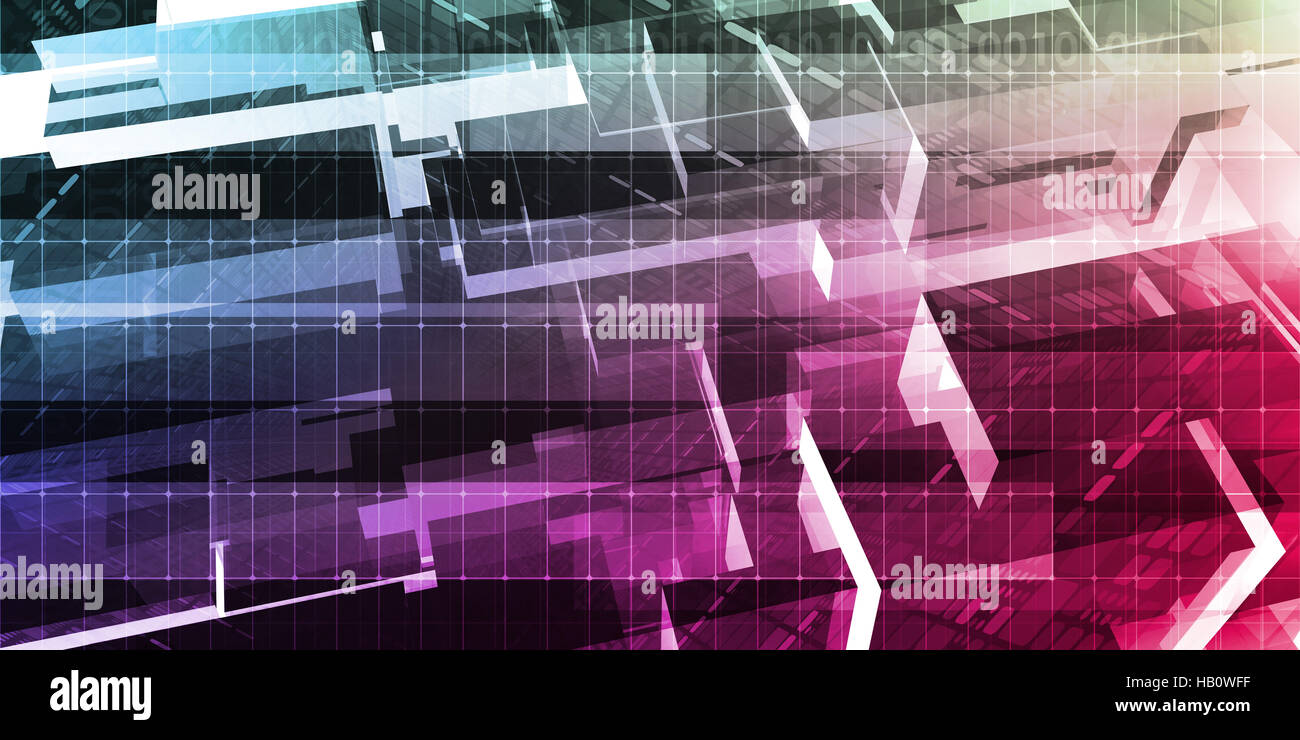 Technology Background Abstract with Futuristic Lines Concept Stock ...