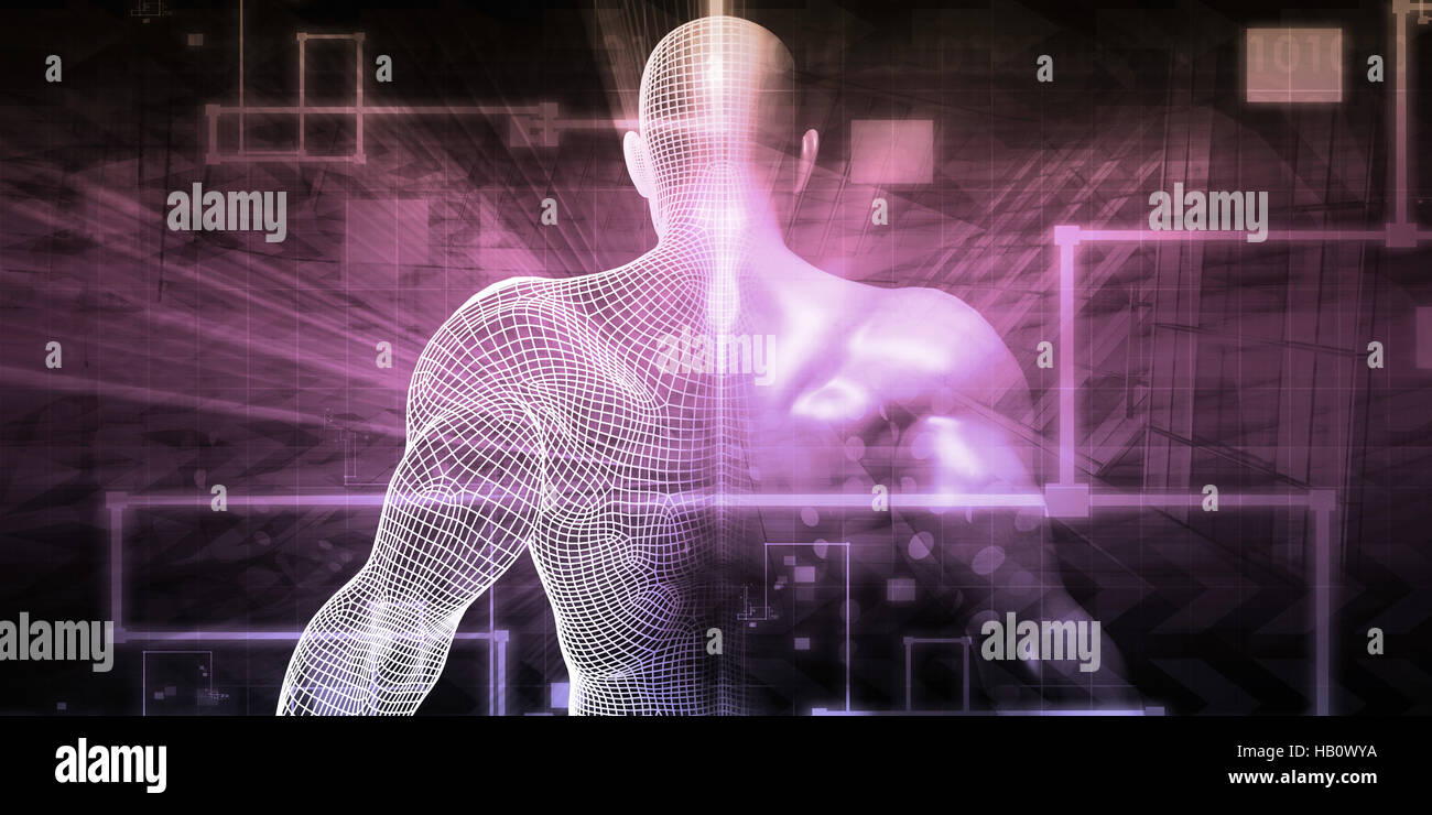 Digital Health System Software and Body Technology as Concept Stock ...