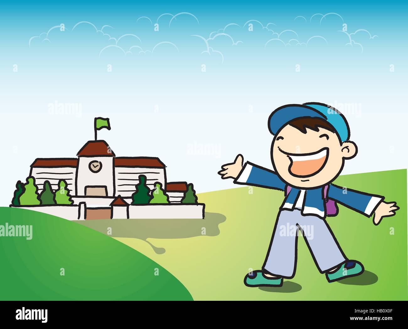 Business Illustration Painting Stock Vector Image & Art - Alamy