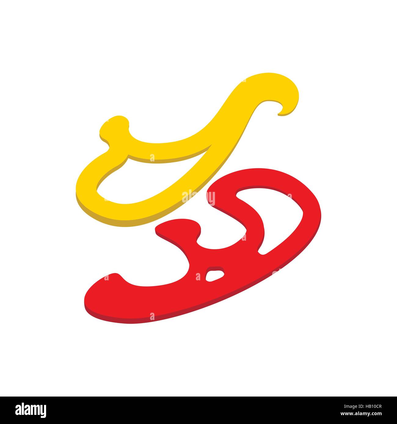 Tailor rulers cartoon icon Stock Vector Image & Art - Alamy