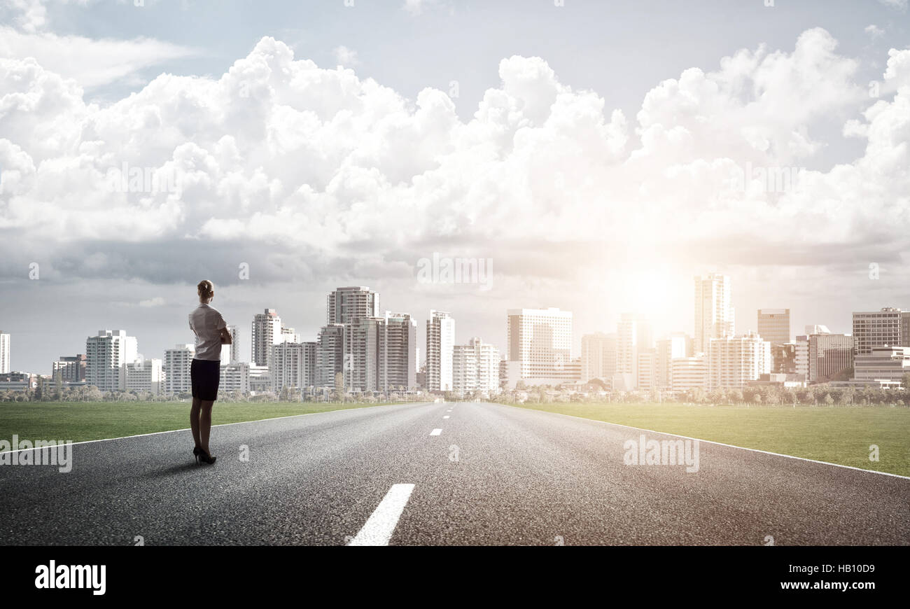 Your way to success Stock Photo - Alamy