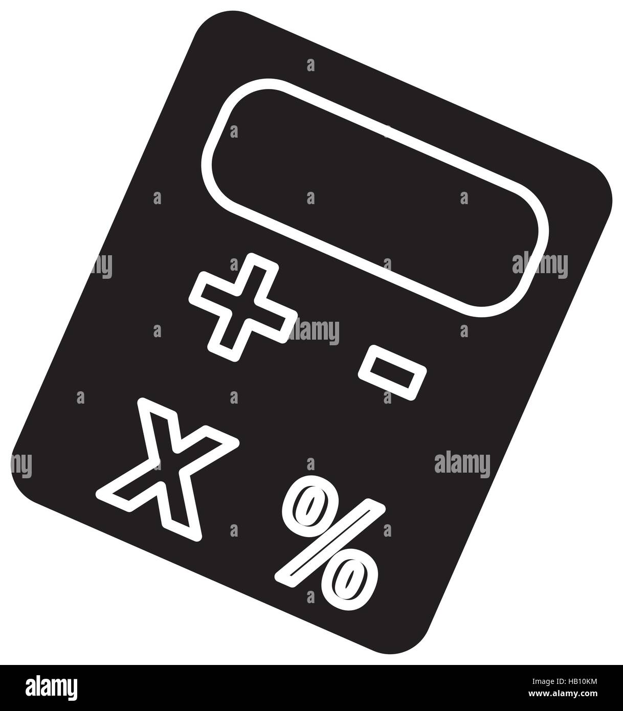 calculator pictogram icon image vector illustration design Stock Vector ...