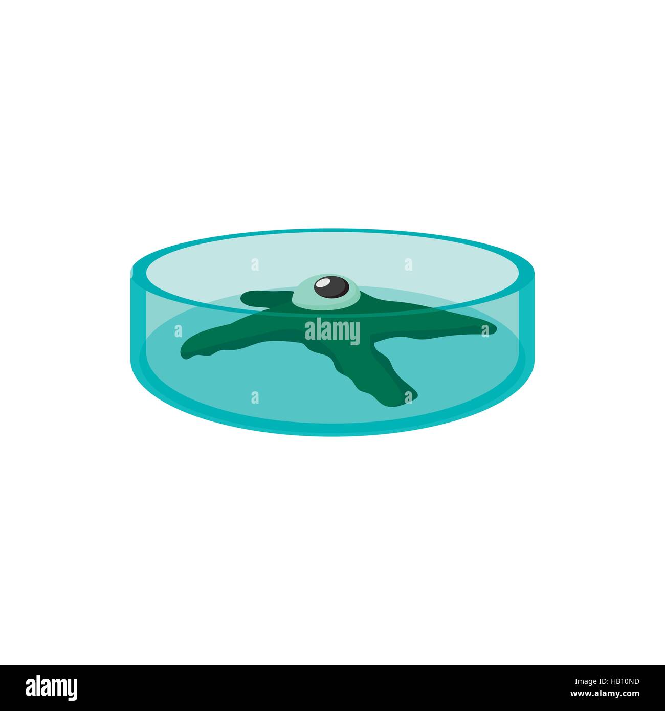 Science petri dish icon Cut Out Stock Images & Pictures - Alamy