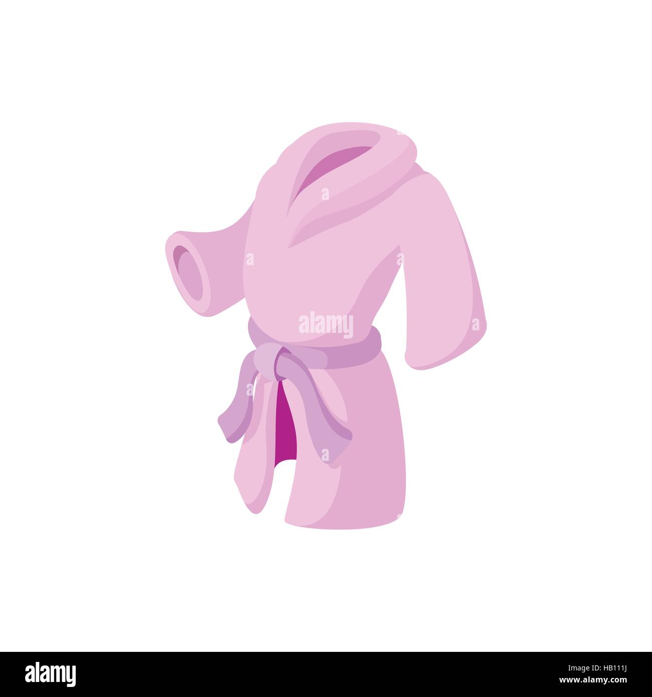 Pink bathrobe cartoon icon Stock Vector Image & Art - Alamy