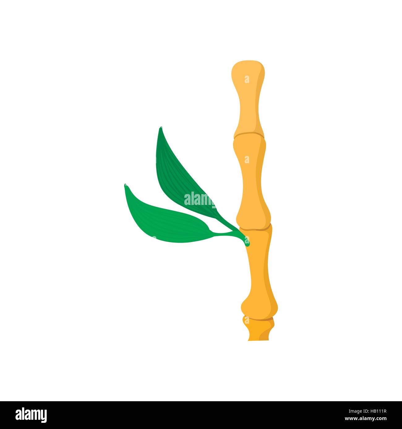 Bamboo stem cartoon icon Stock Vector Image & Art - Alamy
