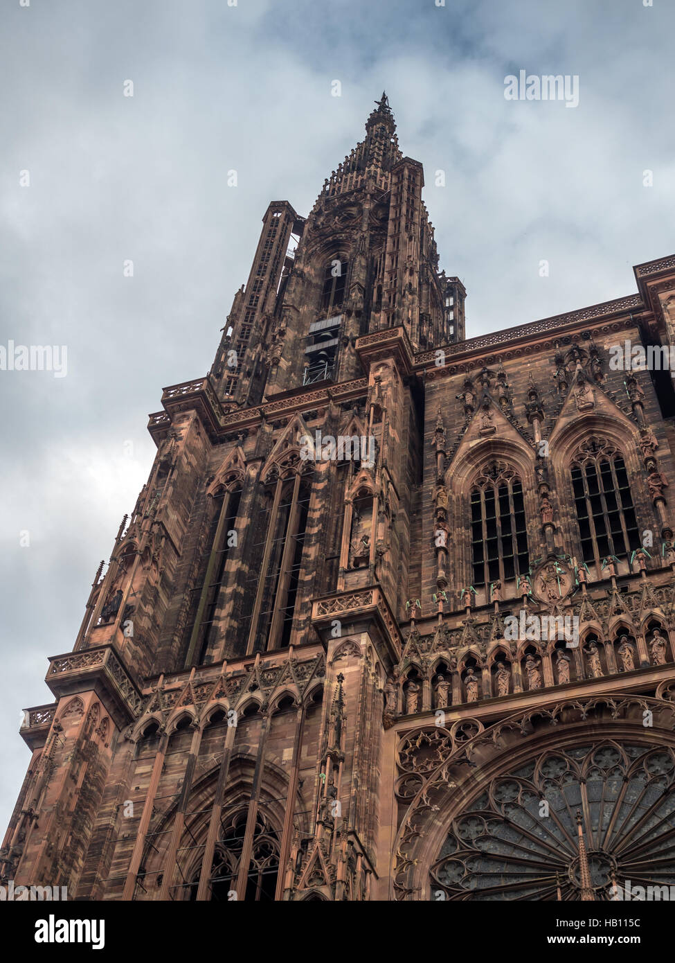 Cathedral of Our Lady of Strasbourg - France Stock Photo - Alamy