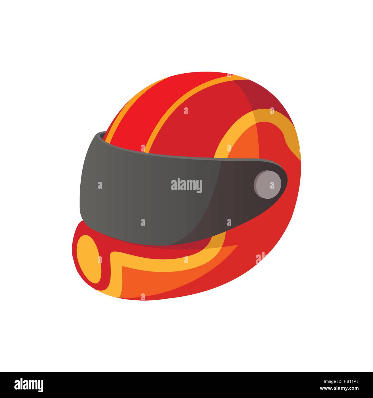 Racing helmet cartoon icon Stock Vector Image & Art - Alamy