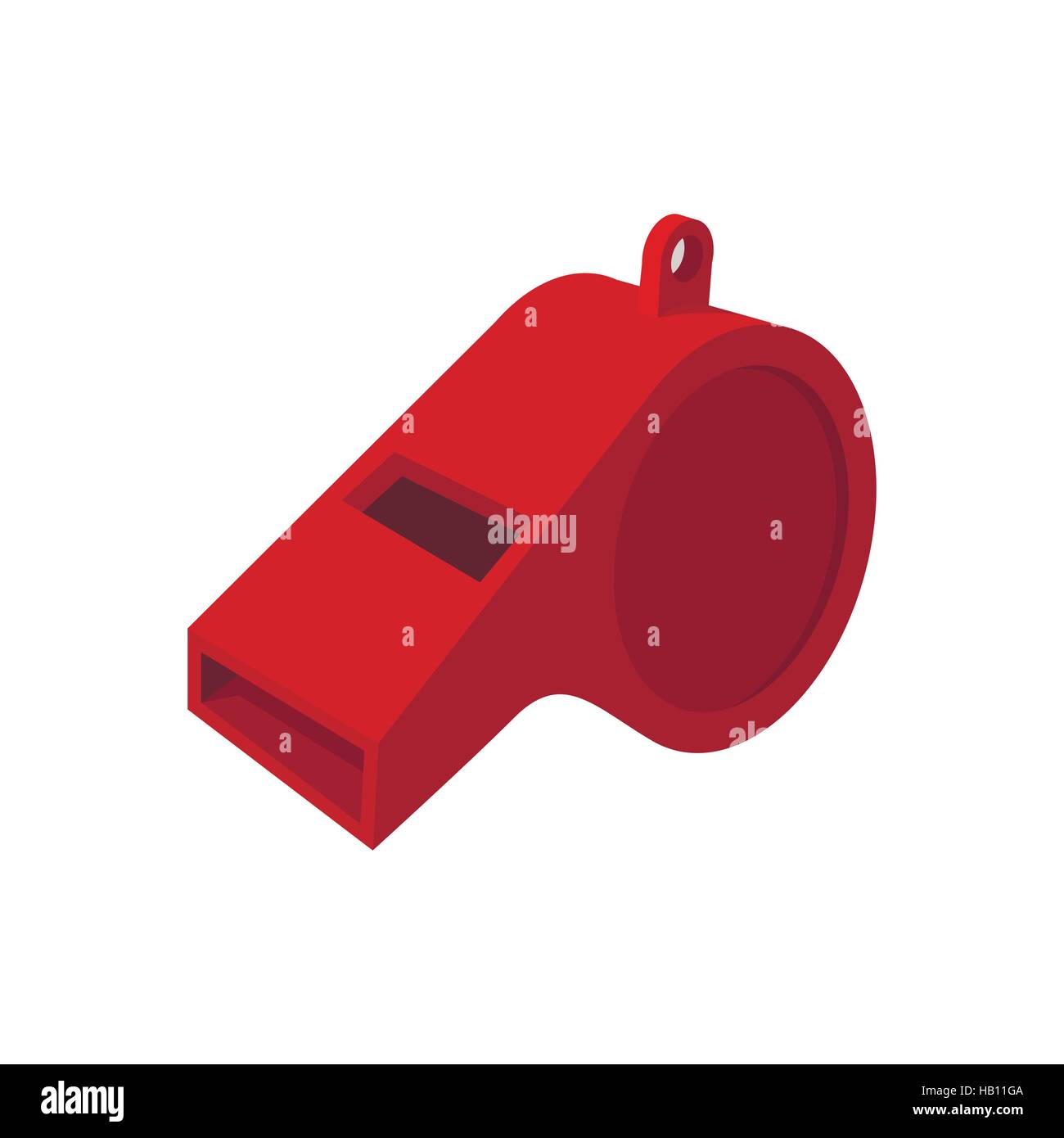 Red whistle cartoon icon Stock Vector Image & Art - Alamy