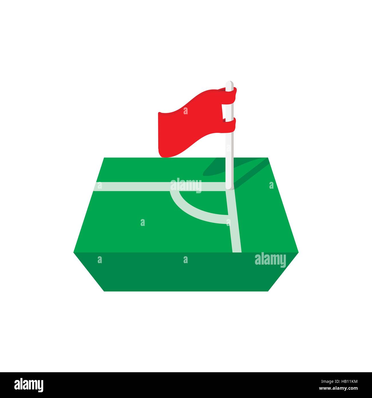 Field corner Cut Out Stock Images & Pictures - Alamy