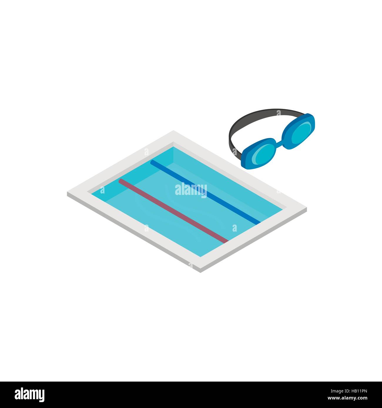 Swimming pool lane Stock Vector Images - Alamy