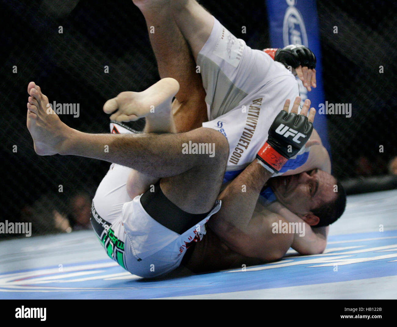 UFC fighter Jason Brilz, top, fights Antonio Rogerio Nogueira at UFC ...