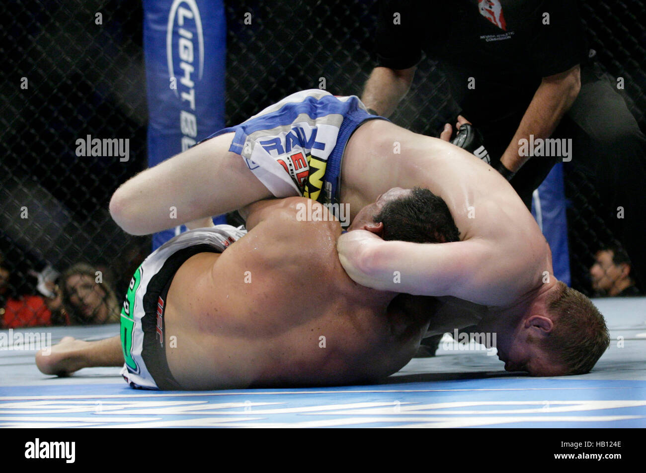 UFC fighter Jason Brilz, top, fights Antonio Rogerio Nogueira at UFC ...