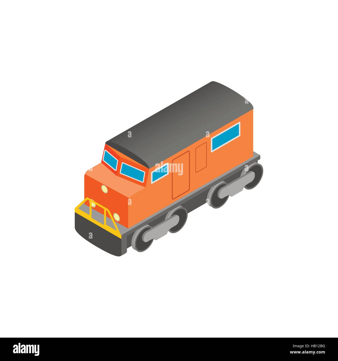 Black diesel train Stock Vector Images - Alamy