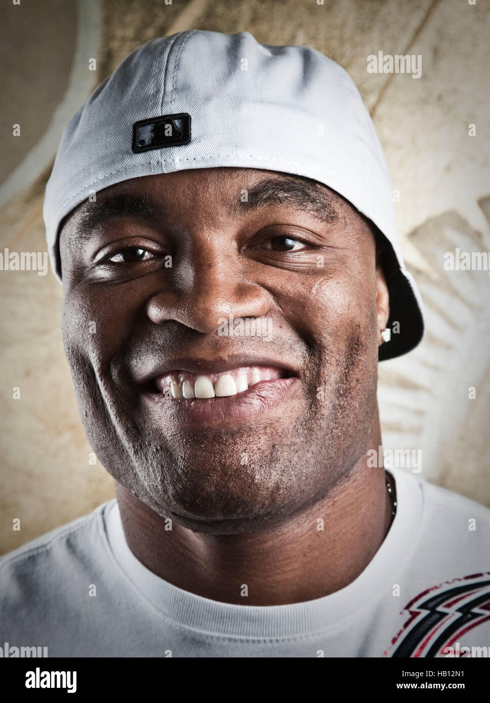 UFC fighter Anderson Silva during a portrait session before UFC 114 on ...