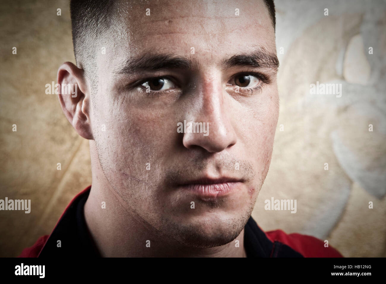 UFC fighter Diego Sanchez during a portrait session before UFC 114 on ...