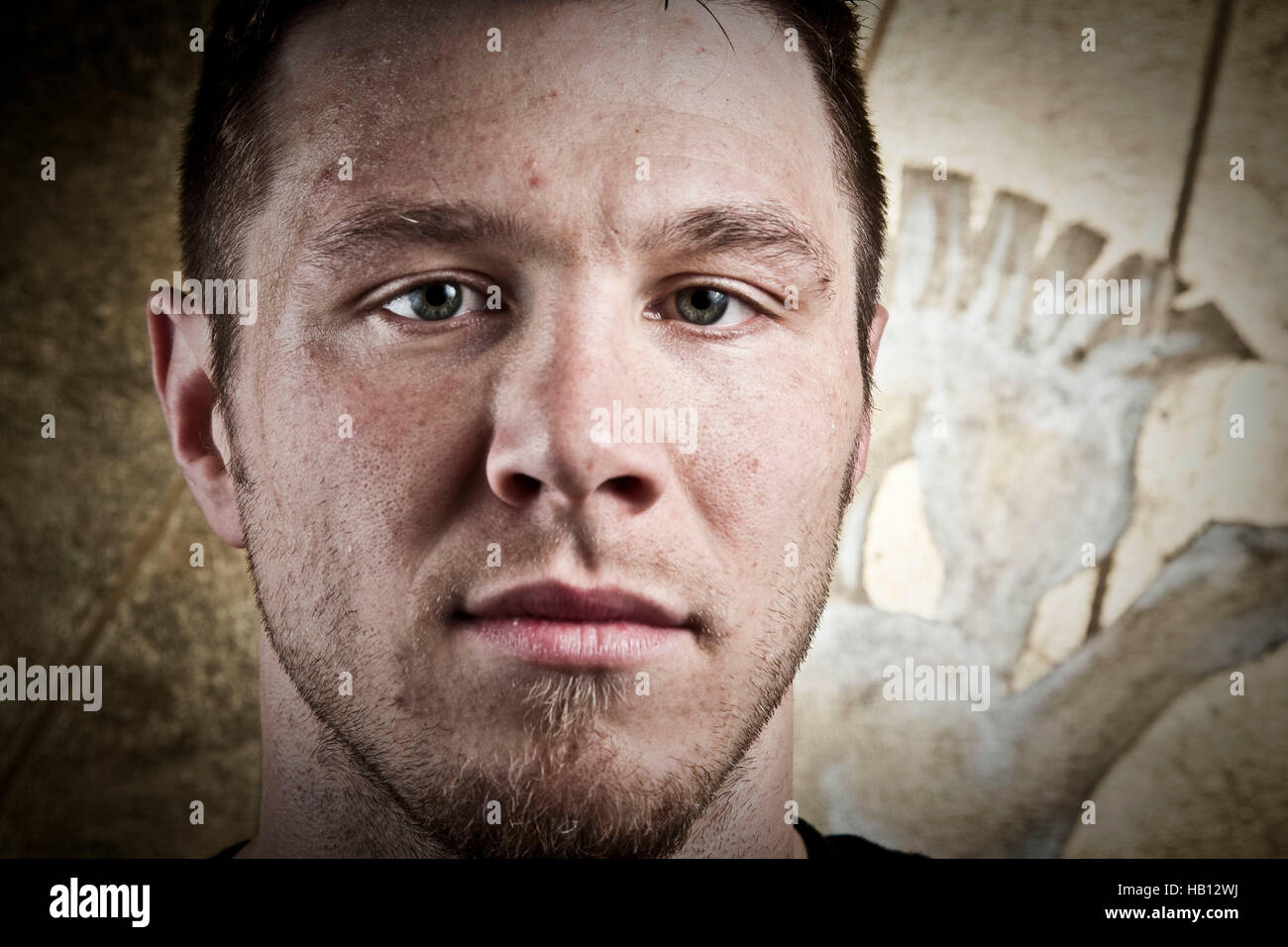UFC fighter Dan Miller during a portrait session before UFC 114 on May ...