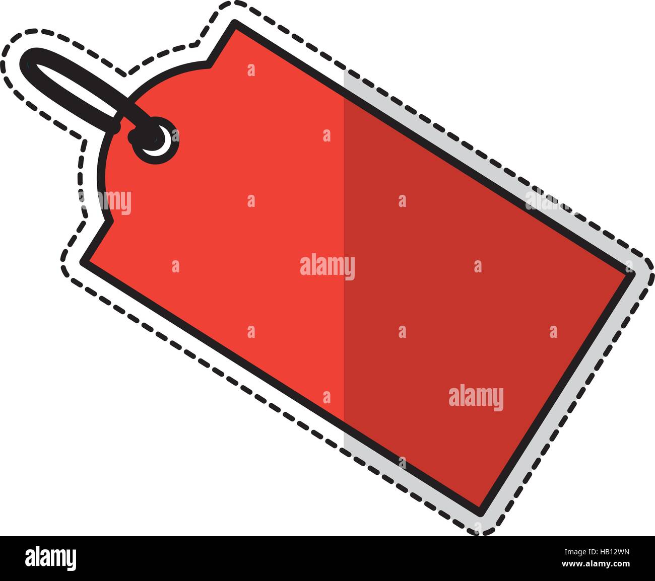 price tag sticker icon over white background. vector illustration Stock ...