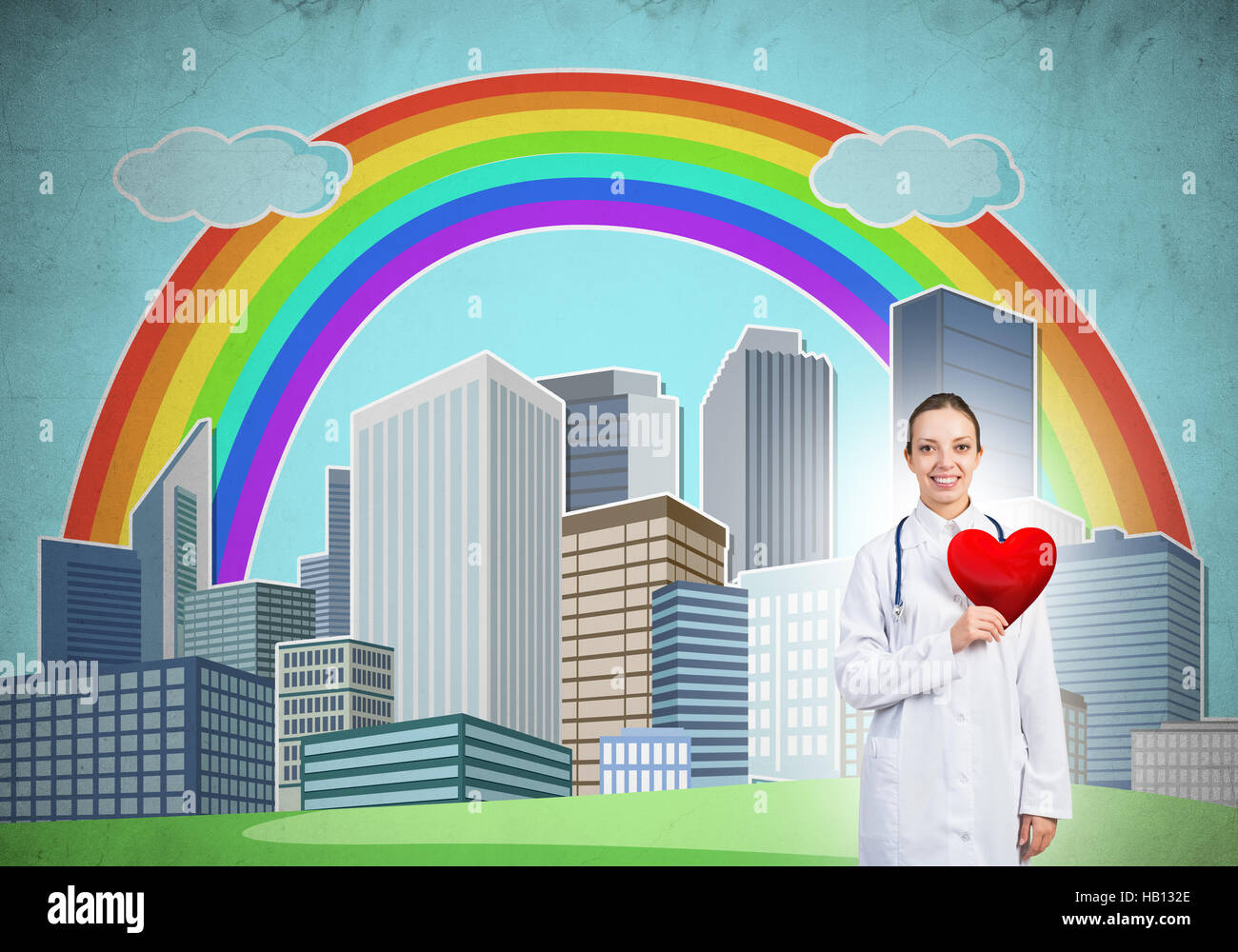 Check your heart health Stock Photo - Alamy