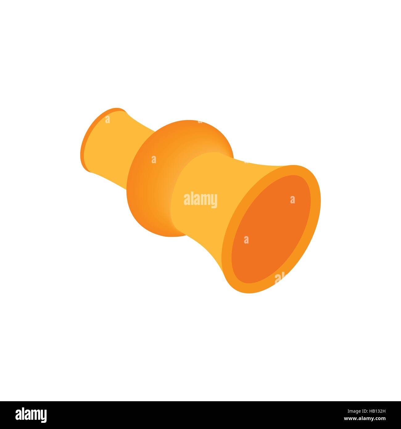 Hunting horn isometric 3d icon Stock Vector Image & Art - Alamy