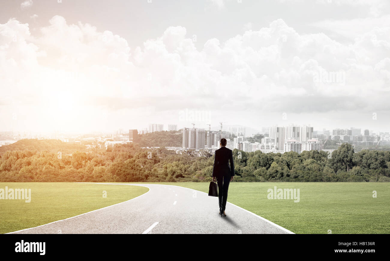 Your way to success Stock Photo - Alamy