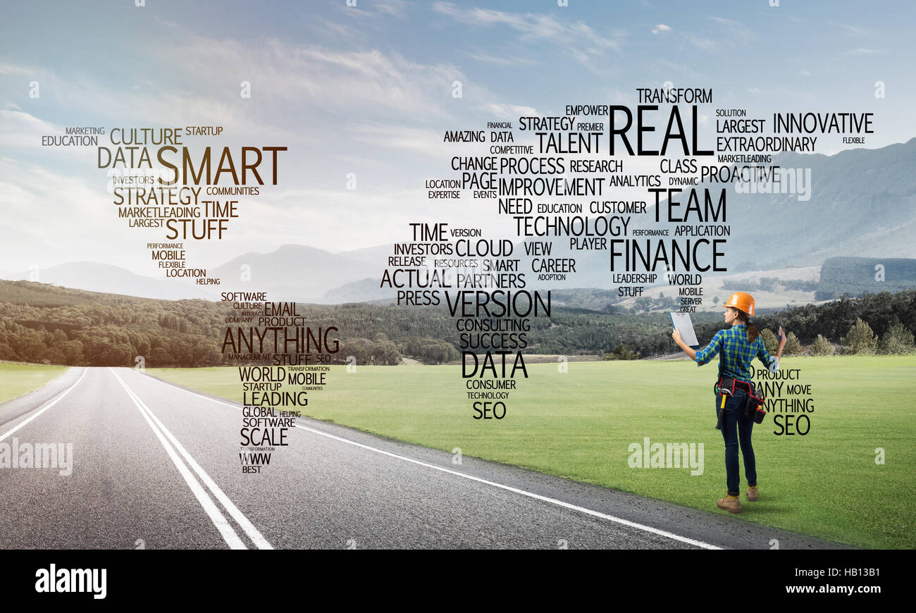 Roads connect the world Stock Photo - Alamy